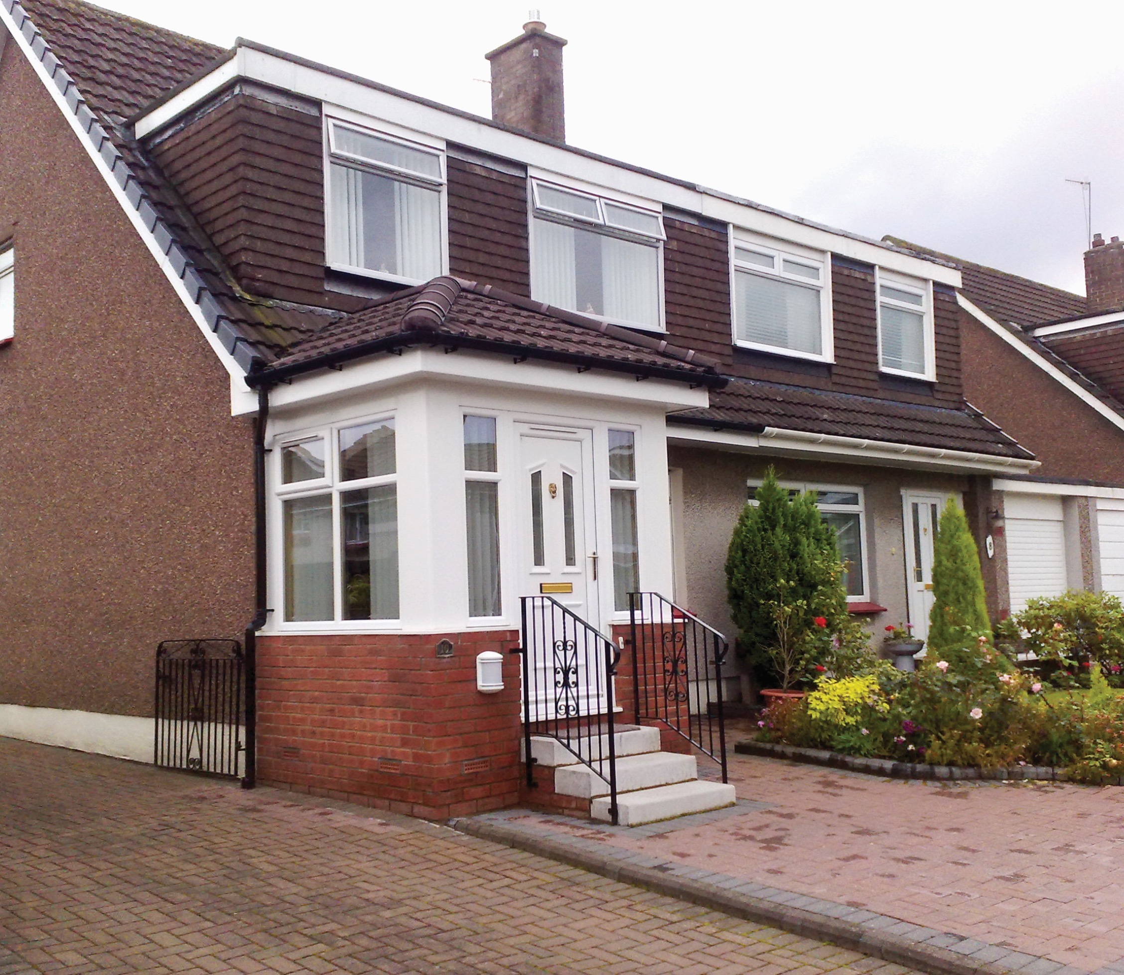 UPVC and Brick Porches | Bryant & Cairns